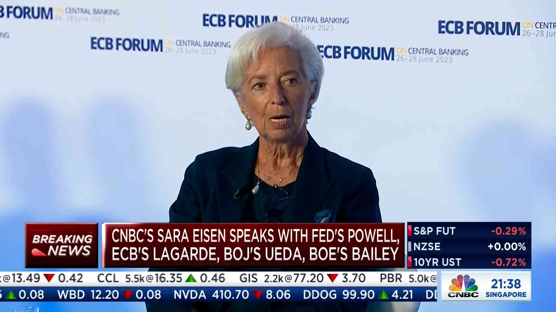 ECB Forum (1) - First on CNBC | 日経CNBC online