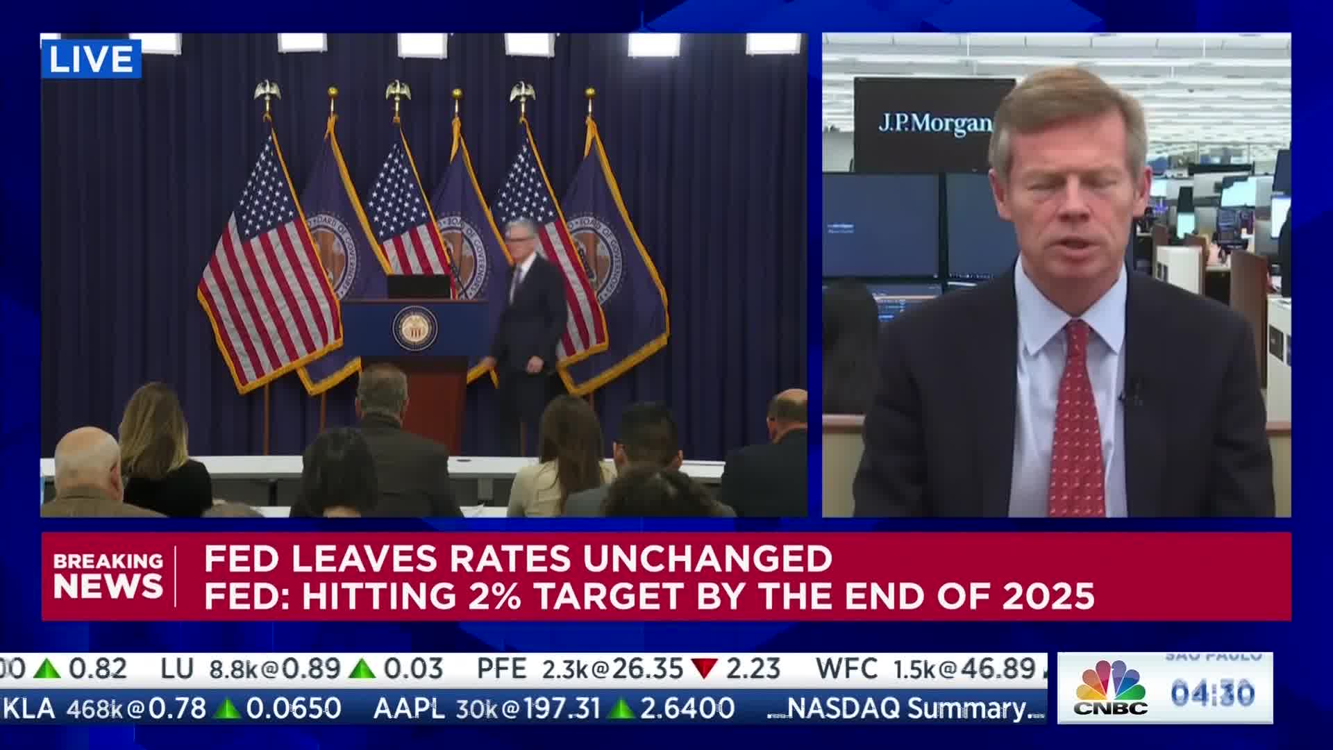 FRB議長会見中継(2023/12/14) | 日経CNBC online