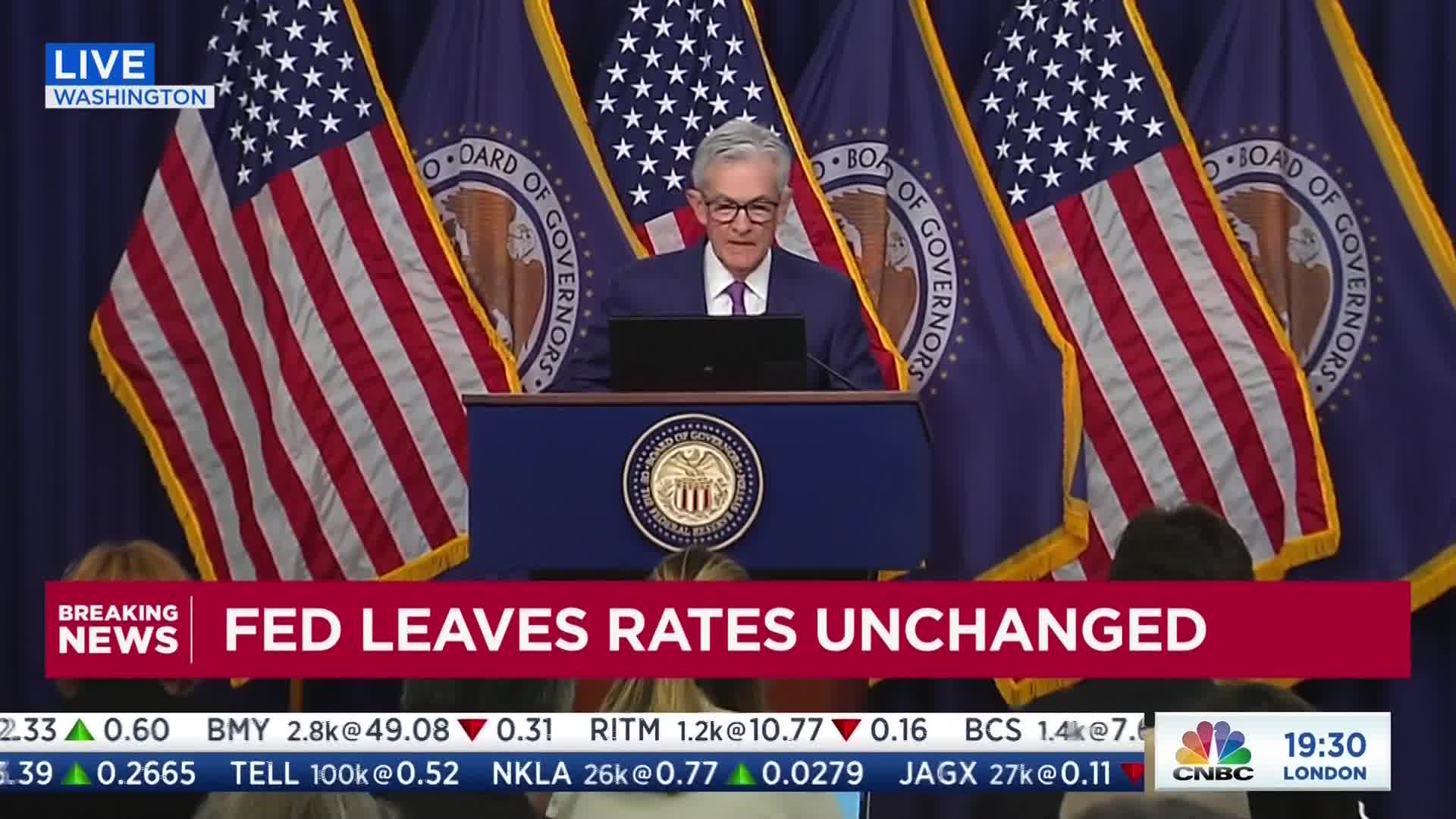 FRB議長会見中継(2024/02/01) | 日経CNBC online